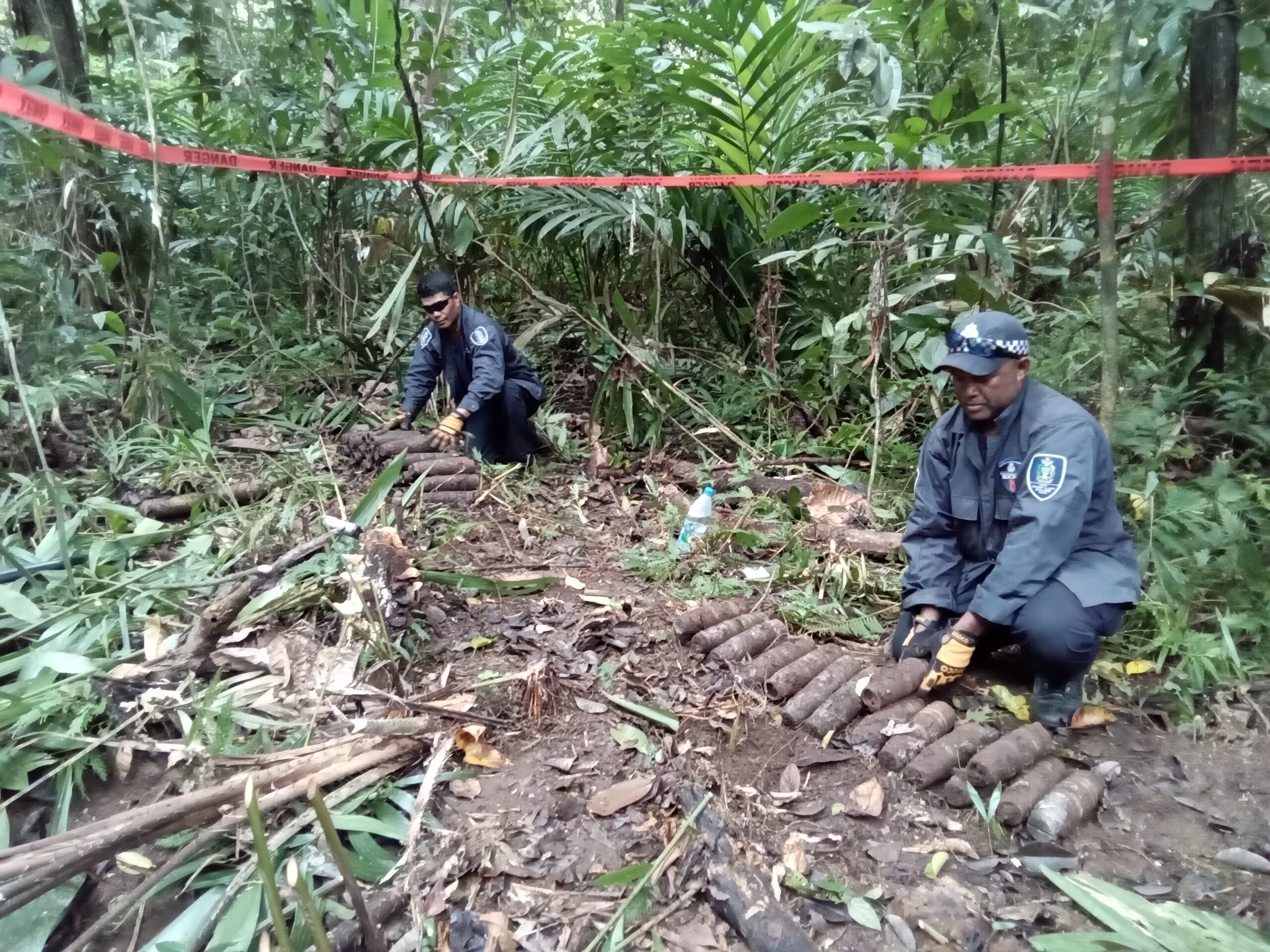 RSIPF EOD Team conducted an operation in Western Province