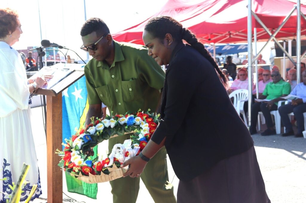 Hon. Jimson Fiau Tanangada commemorated the 82nd anniversary of the U.S ...