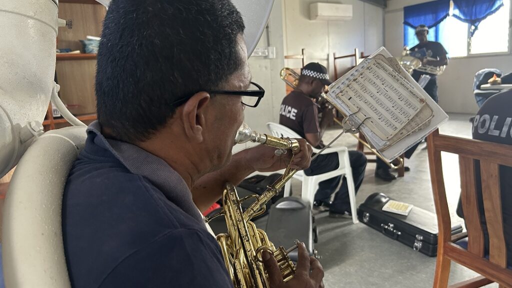 RSIPF brass band gear up for Malaita second appointed day in Auki - EIN ...
