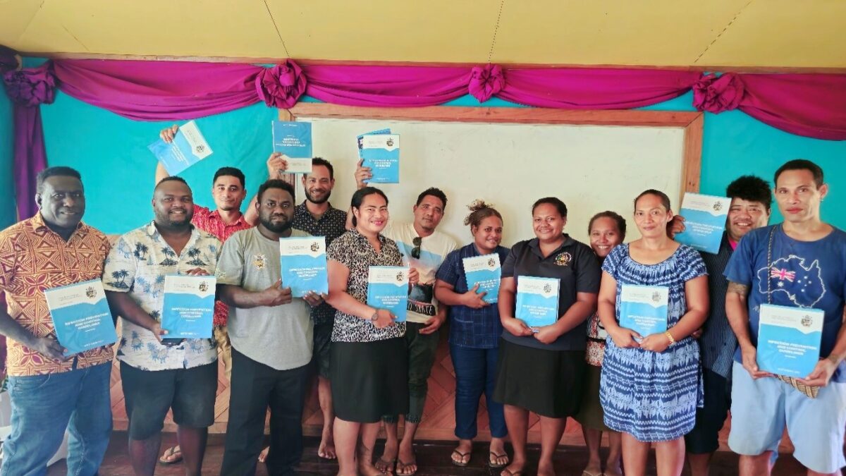 Rennell and Bellona Health workers successfully complete Infection ...