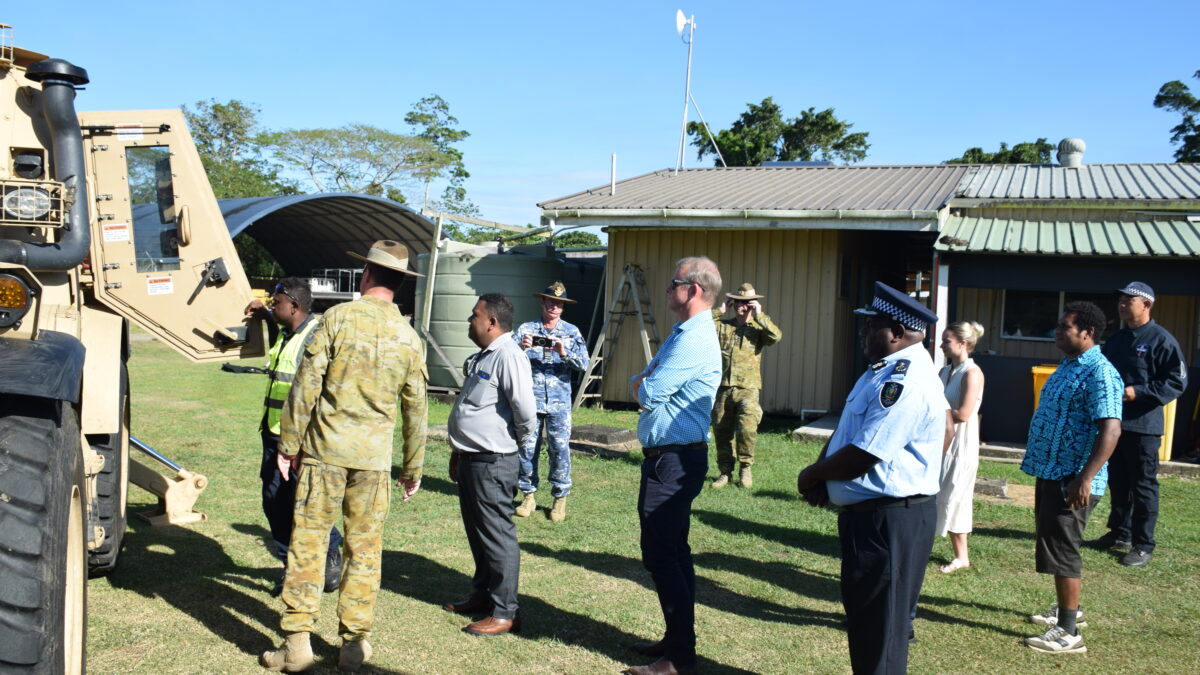 High level delegation tour EOD Operations Render Safe 2024 in Western ...