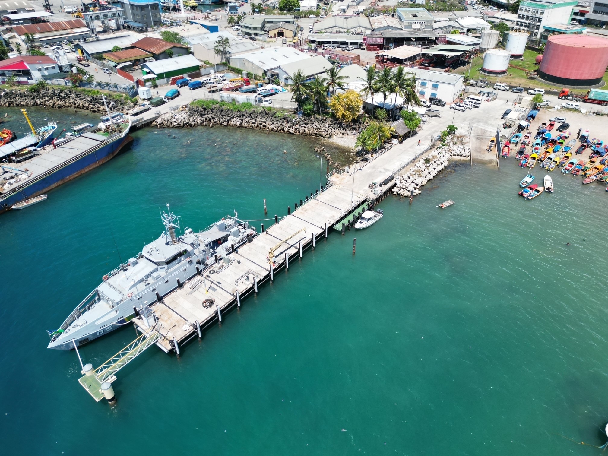AOLA WHARF UPGRADES COMPLETE – My SIG Services Portal