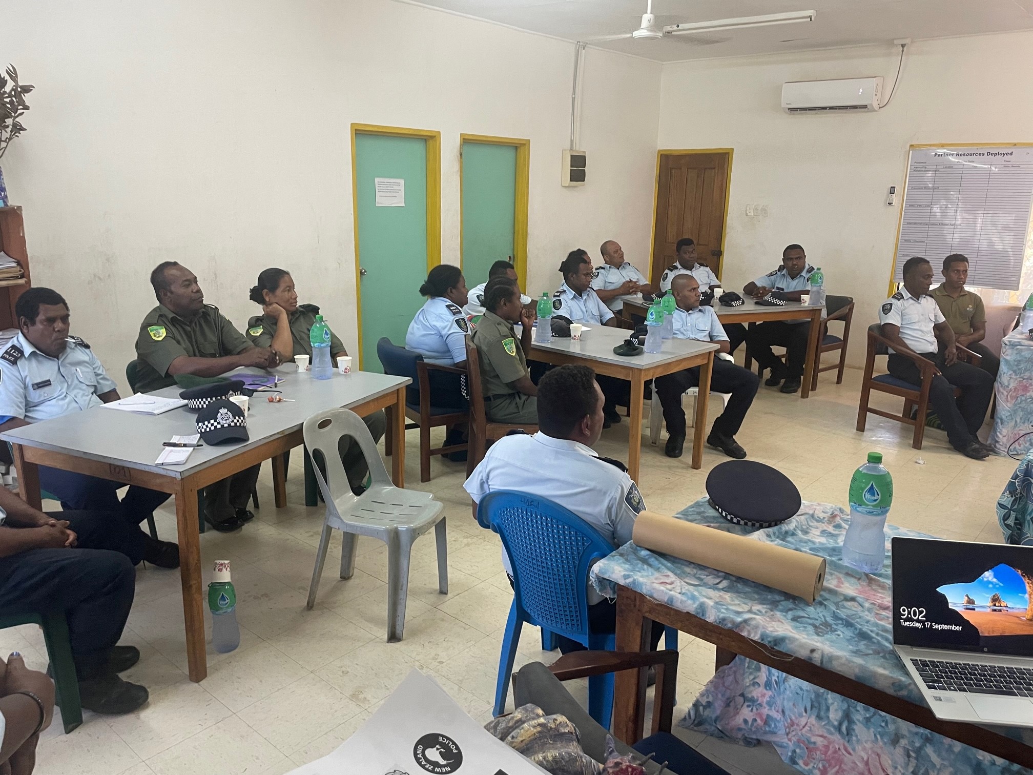 NZ police and RSIPF deliver CPS training officers and leaders in Makira ...