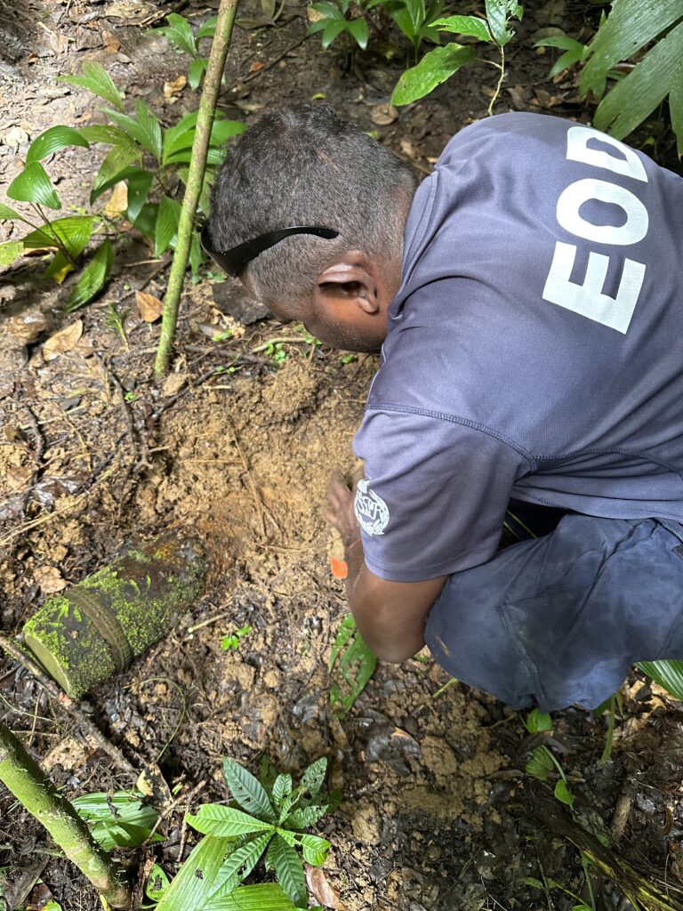 EODD conduct UXOs operation in Western Province – My SIG Services Portal