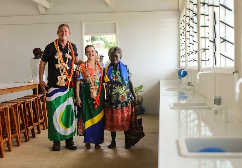 Australia and New Zealand Handover a New Science Lab to Reginald ...