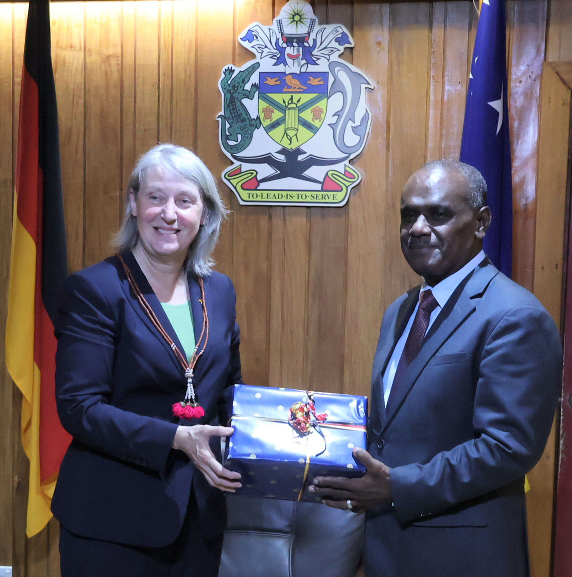 German Ambassador meets Prime Minister Manele – My SIG Services Portal