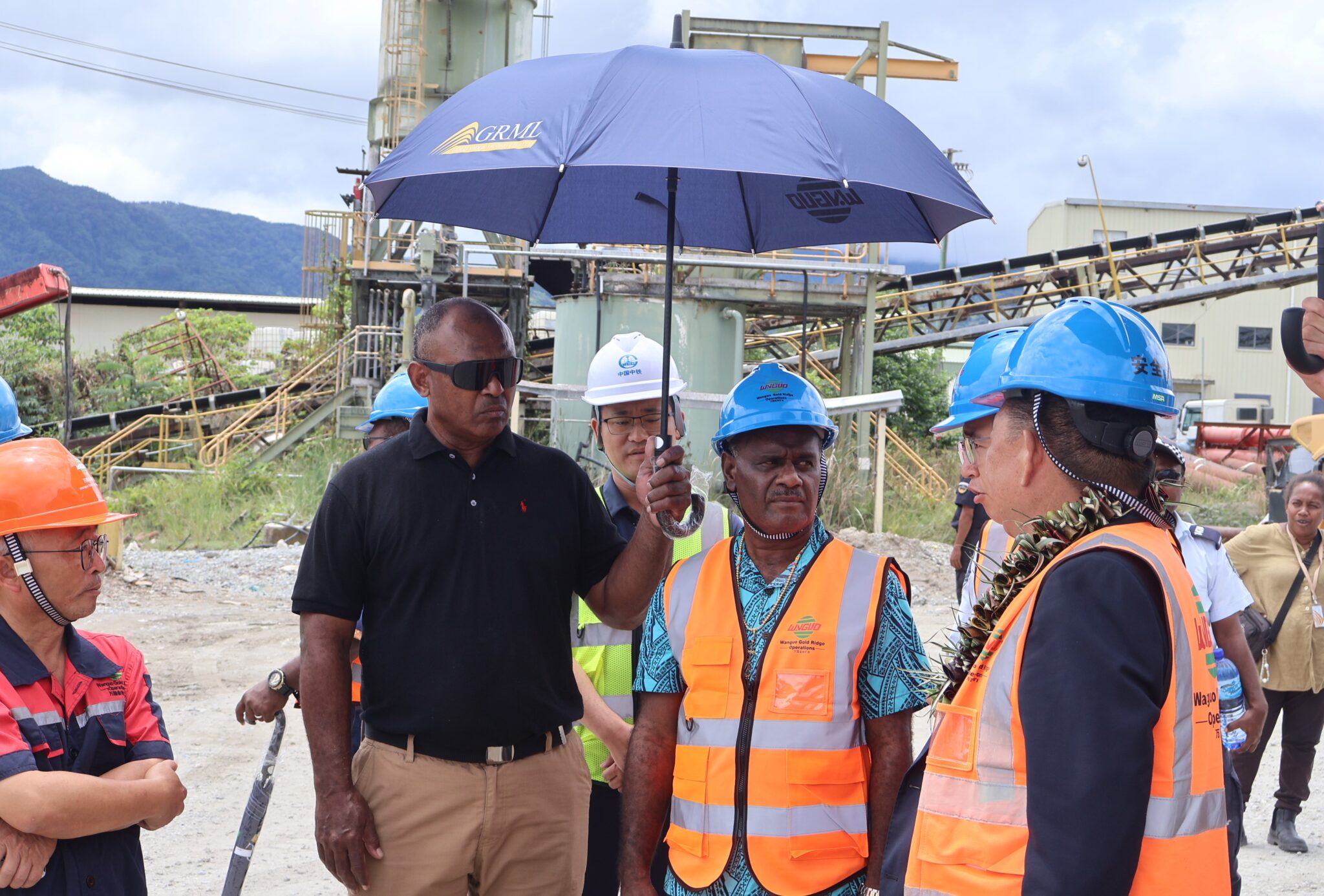 Prime Minister Manele visited Gold Ridge Mining Limited. – My SIG Services Portal
