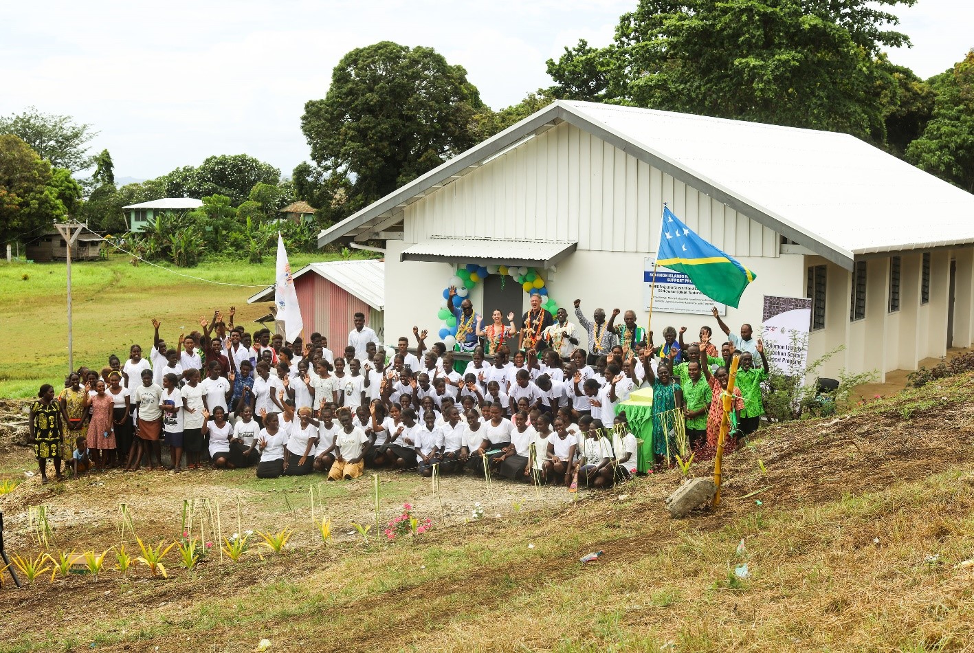 Australia and New Zealand Handover a New Science Lab to Reginald ...