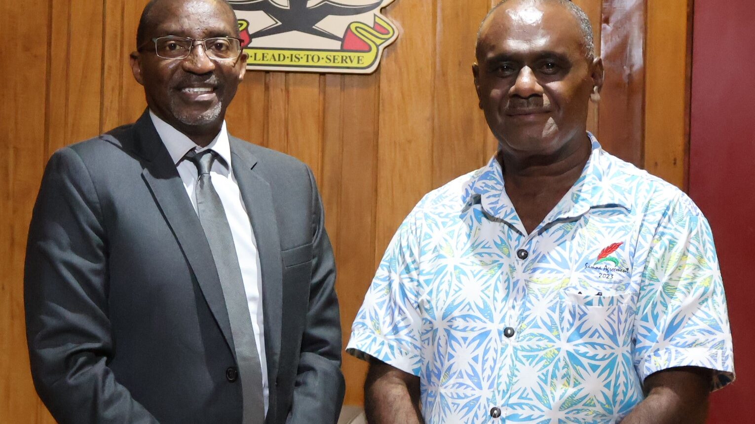 World Bank Country Director paid courtesy call on PM Manele – My SIG ...