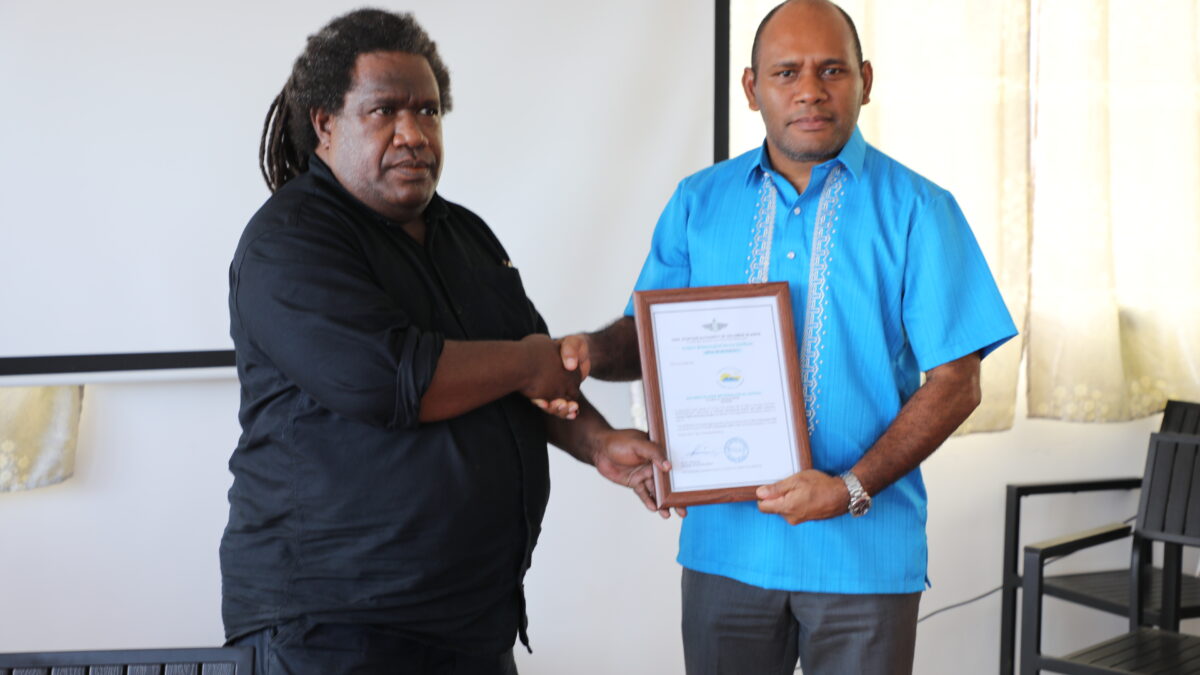 CAASI-SIMS Handover of Part 174 Certificate – My SIG Services Portal