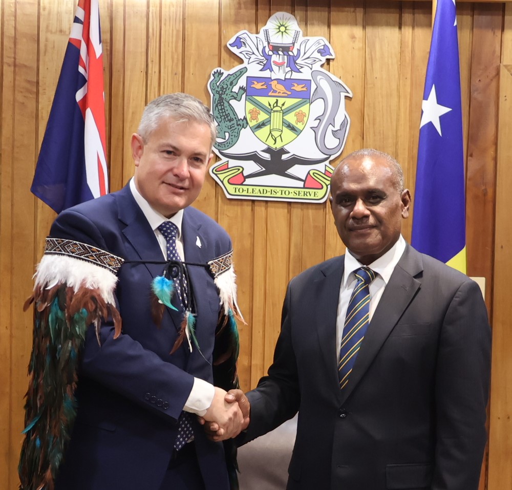 Prime Minister Manele Welcomes Incoming New Zealand High Commissioner to Solomon Islands – My ...