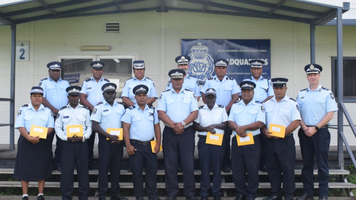 Sixteen RSIPF officers promote to Sergeant and Senior Sergeant ranks ...