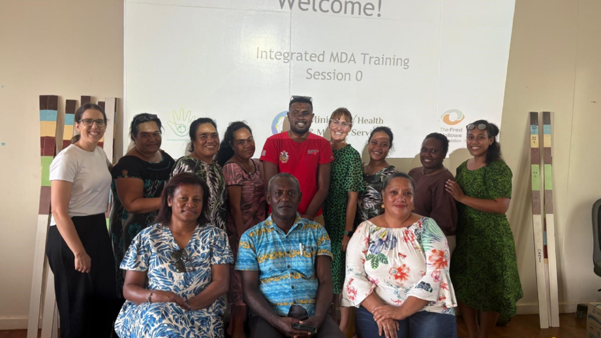 MHMS Technical Officials Provide Training to Kiribati on Mass Drug ...