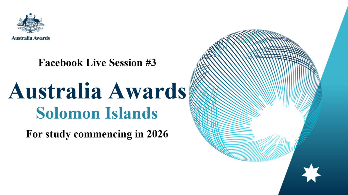 FACEBOOK LIVE INFORMATION SESSIONS for Australia Awards Scholarship ...