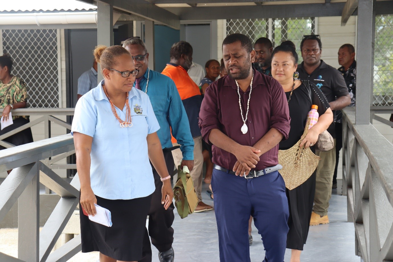 MHMS MINISTER AND CENTRAL PREMIER LAUNCH TULAGI HOSPITAL IMPROVEMENT ...