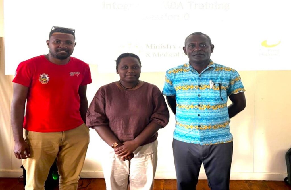 MHMS Technical Officials Provide Training to Kiribati on Mass Drug ...