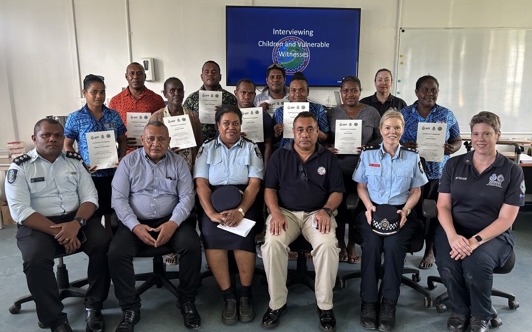 RSIPF officers completed child and vulnerable witness interviewing ...