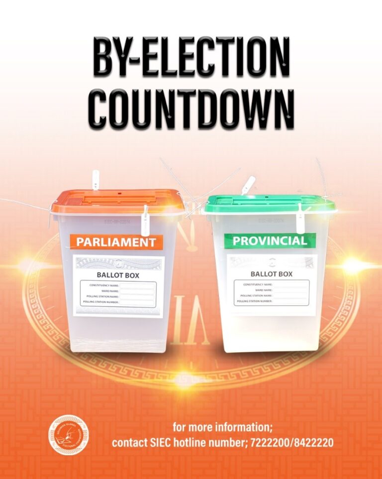 SIEC issue Notice for Transfer of Voters for WGC and Paripao Ward – My SIG Services Portal