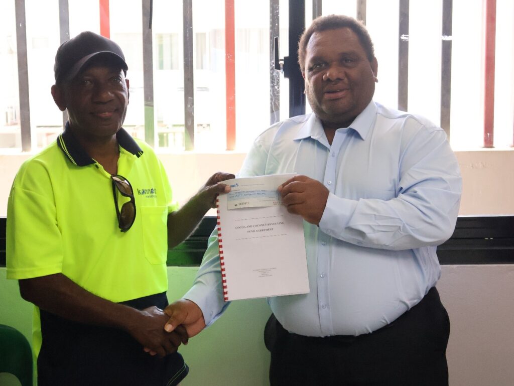 Empowering Cocoa and Coconut Entrepreneurs: MAL Minister Presents Funds ...