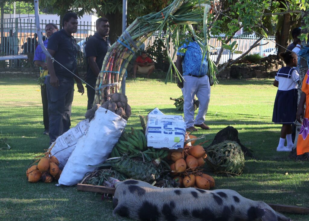 PM Manele hosts a traditional Chupu ceremony to thank former DPM Hon ...