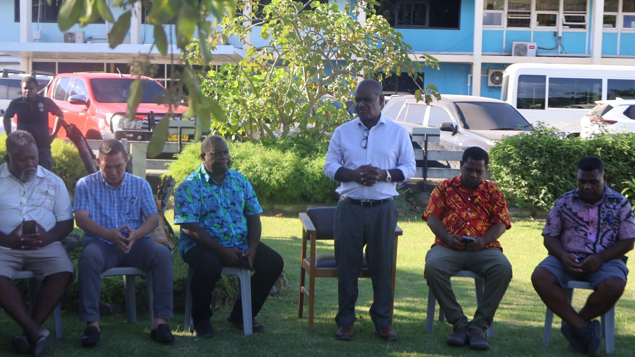 PM Manele hosts a traditional Chupu ceremony to thank former DPM Hon ...