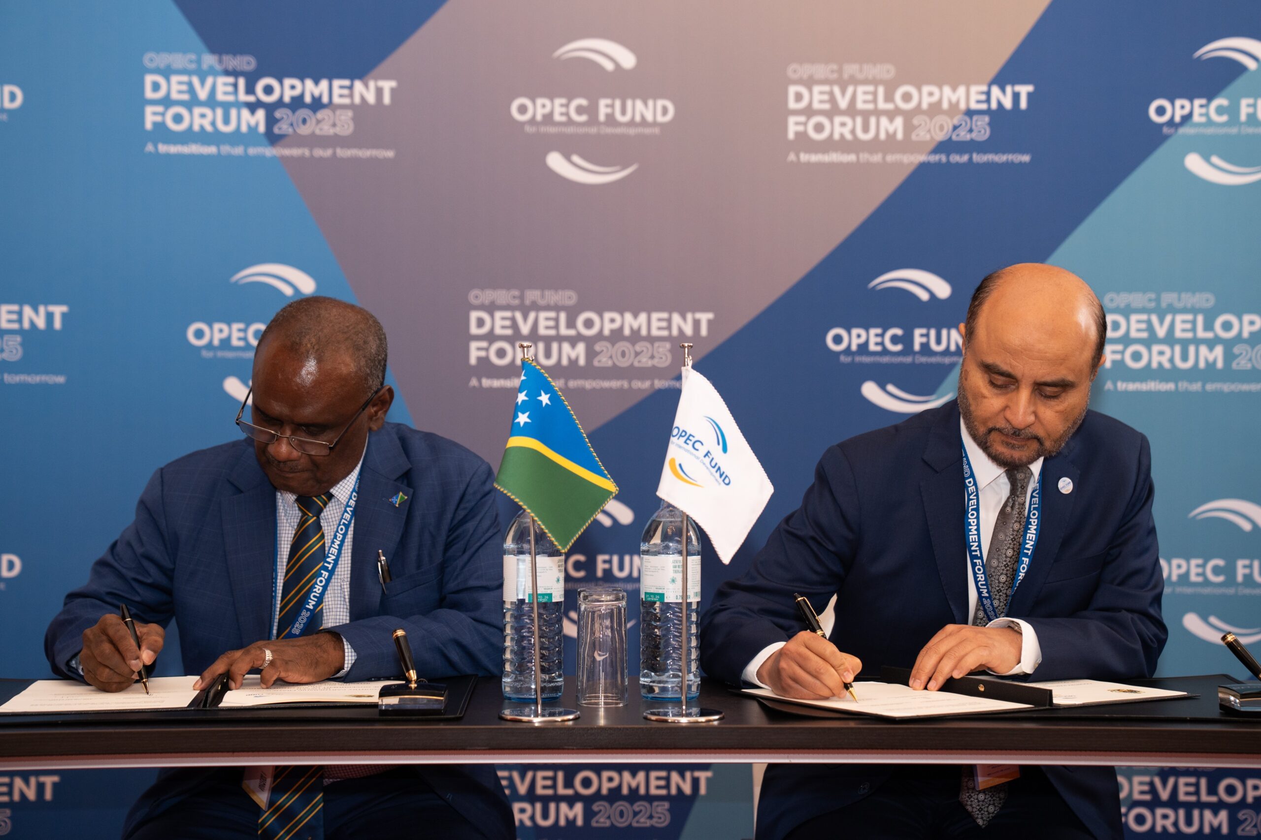 Solomon Islands Signs Two Landmark Agreements with OPEC Fund – My SIG ...