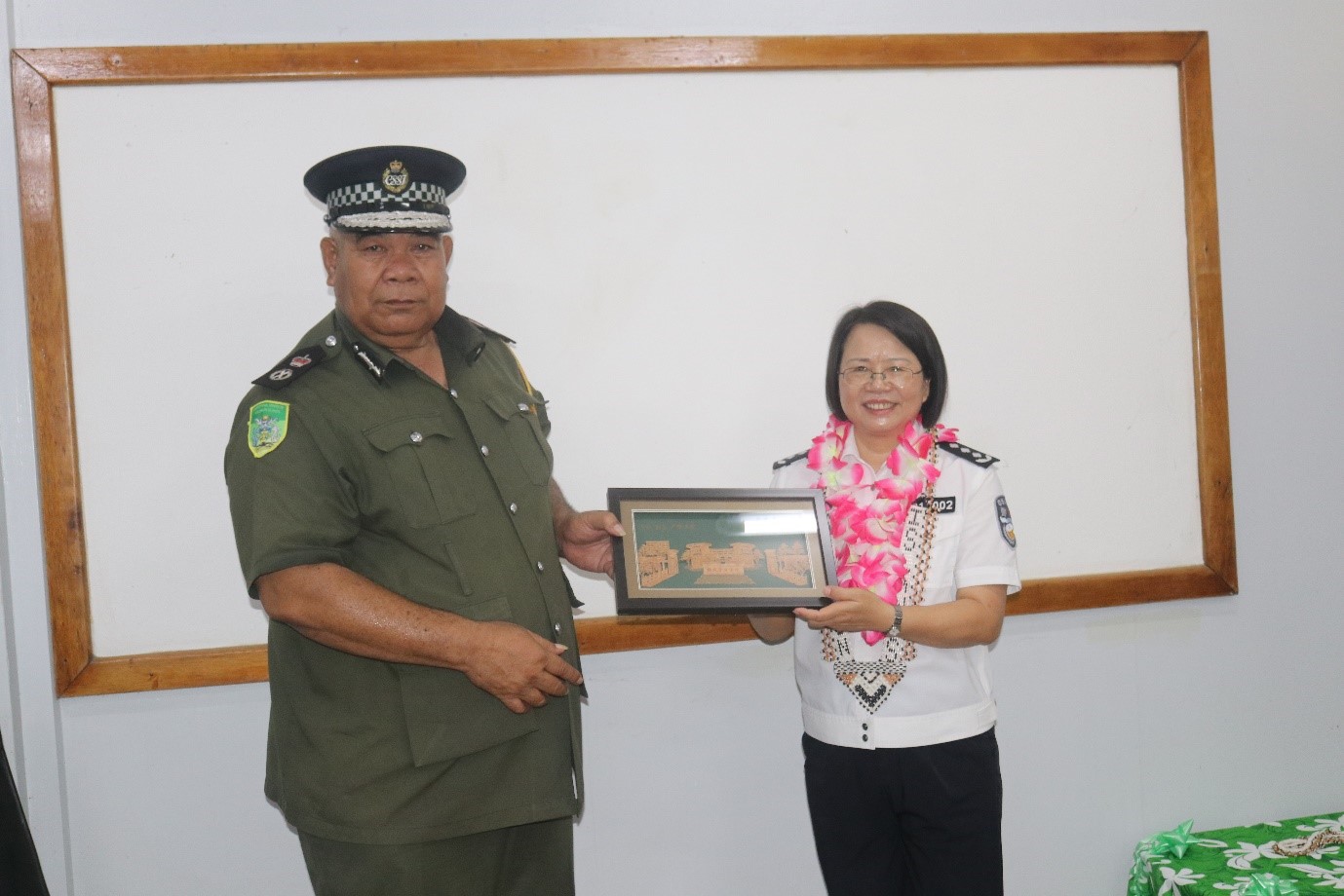 Commissioner Forau Receives Courtesy Visit from Fujian Police College ...