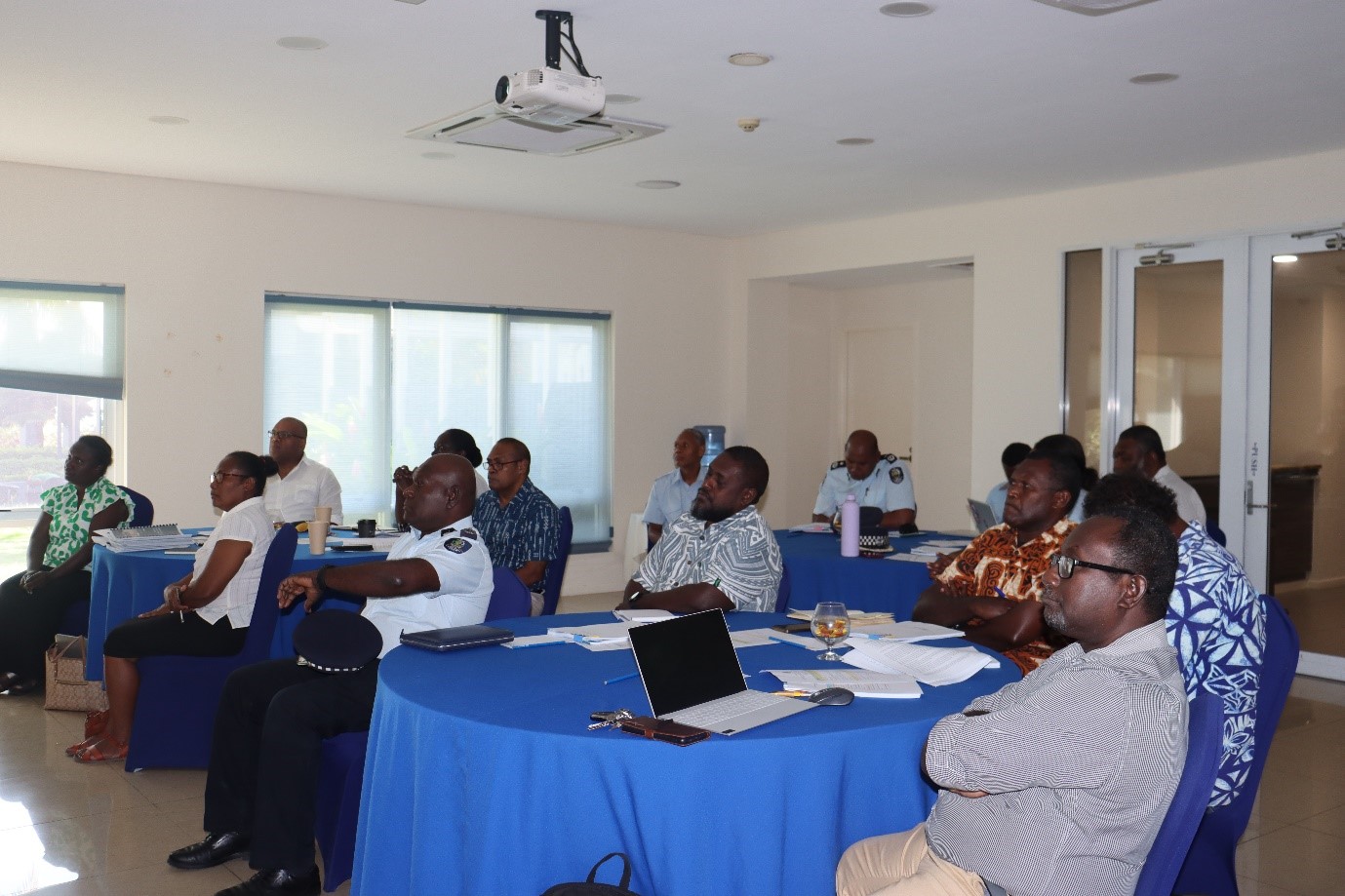 Ministry of Health and the Ministry of Police hosted a joint ...