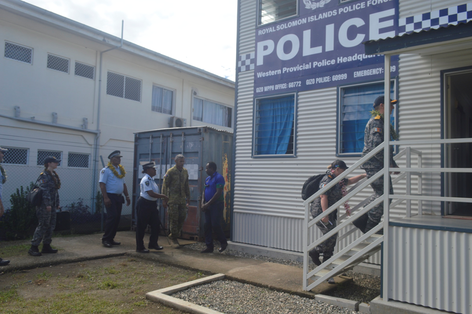 Refurbished Gizo Police Facilities Opened, Marking Security Milestone ...