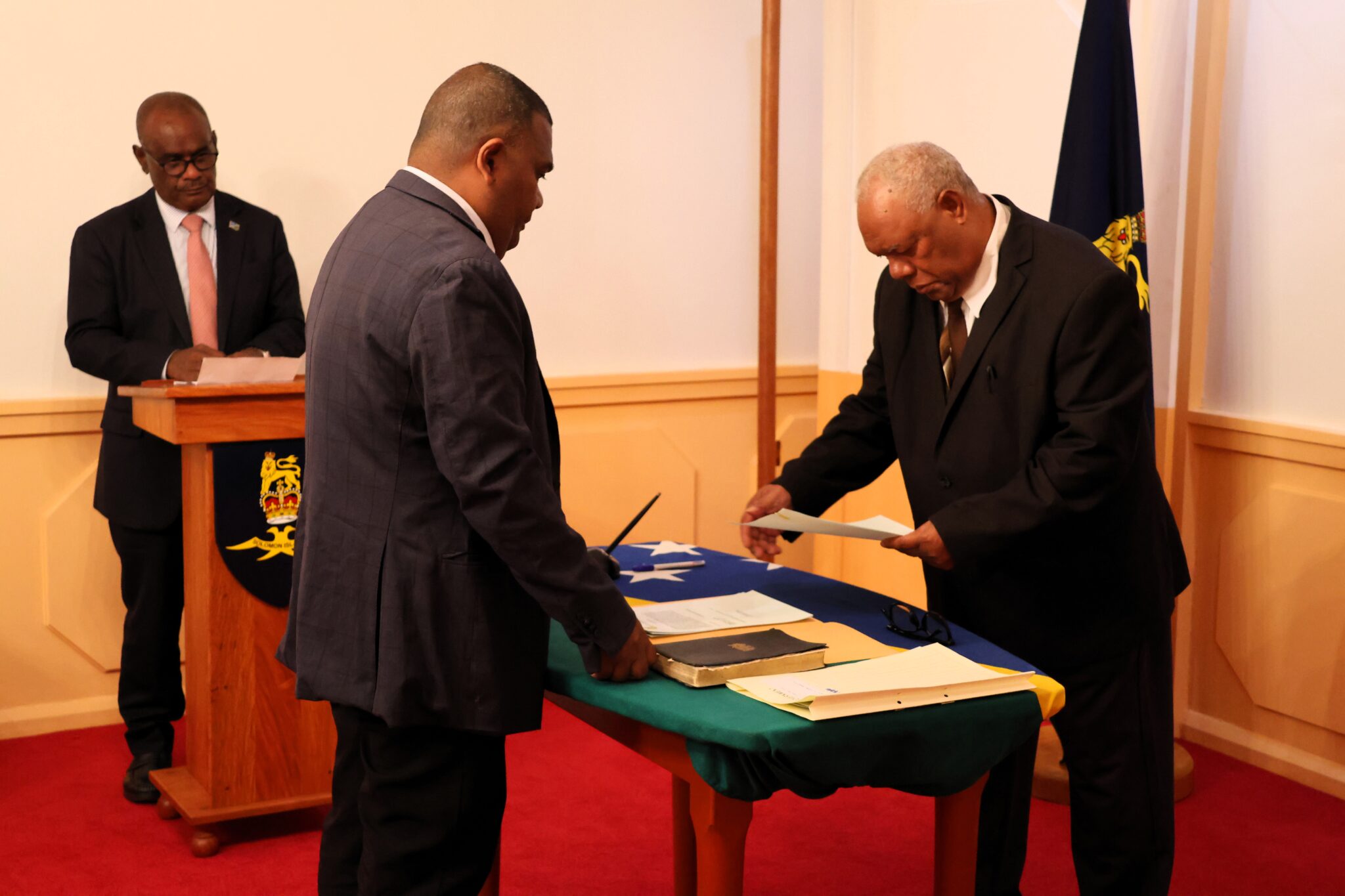Two Ministers Sworn in Following Cabinet Reshuffle – My SIG Services Portal