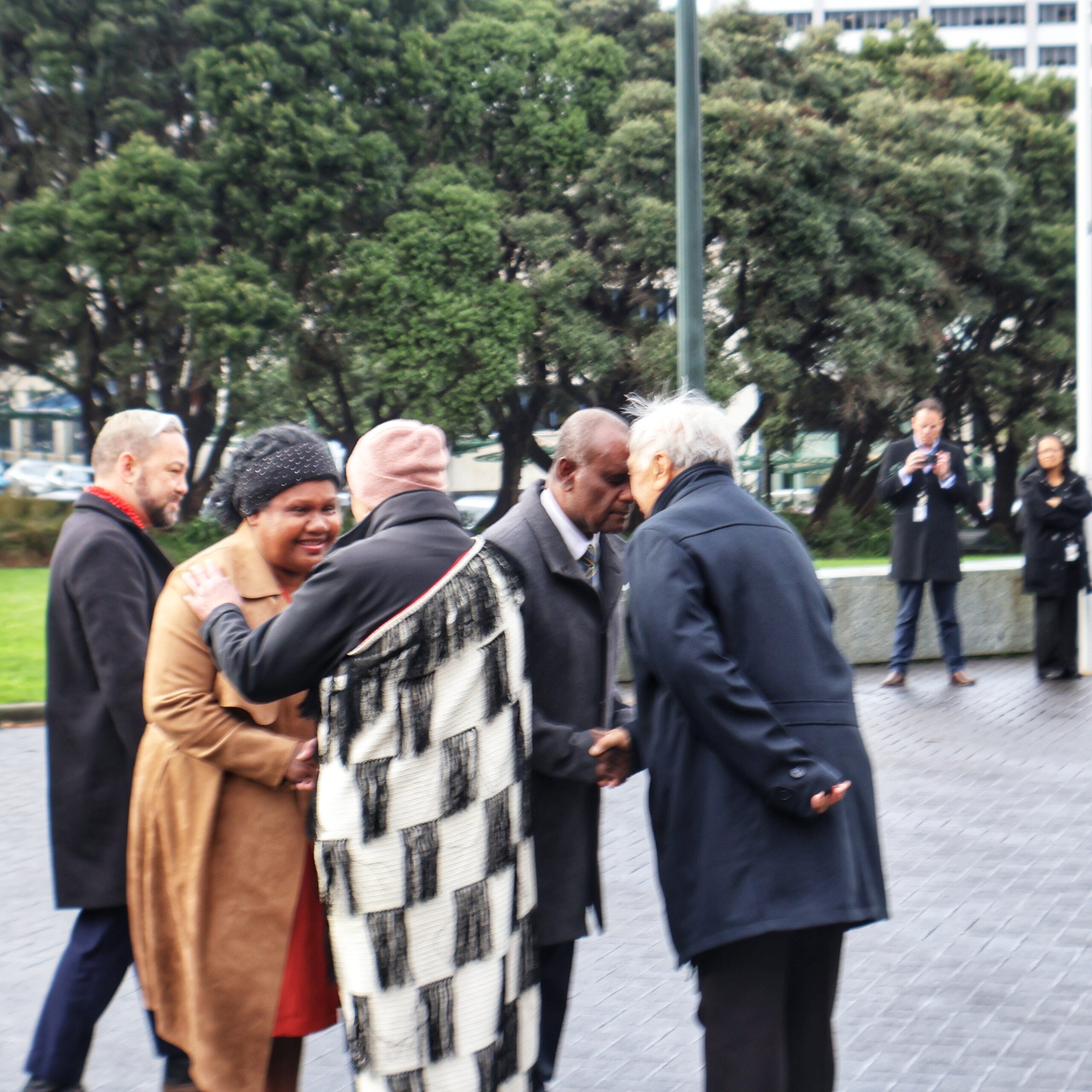 PRIME MINISTER MANELE ACCORDED CEREMONIAL WELCOME AT NEW ZEALAND ...