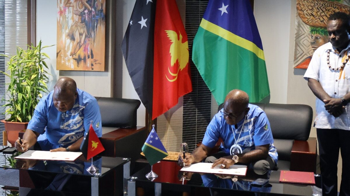 Solomon Islands and Papua New Guinea Sign Updated Border Agreements ...
