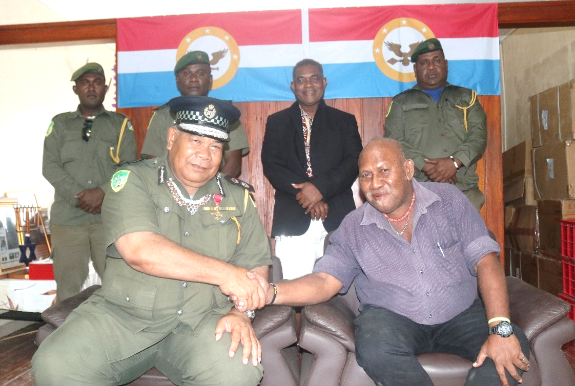 Commissioner Forau Visits Auki Correctional Centre – My SIG Services Portal