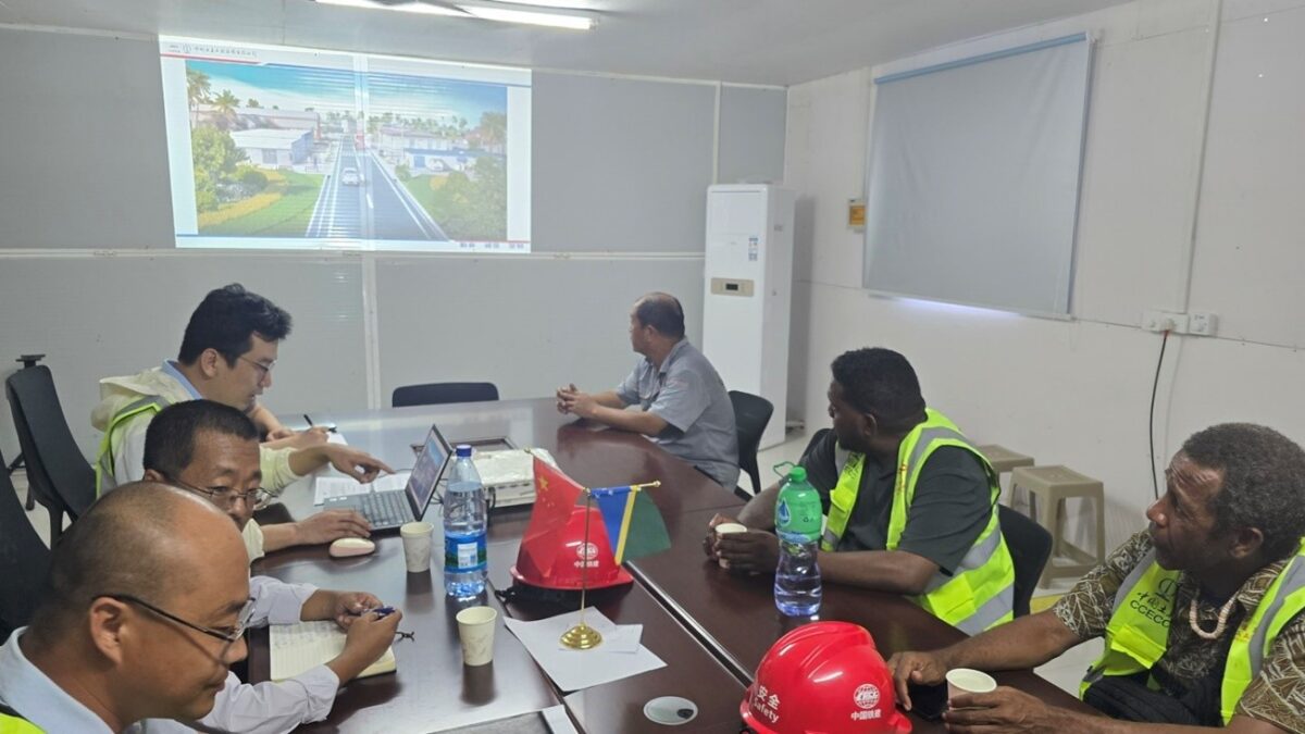 MID Minister Commends Progress on China-Aid Road Rehabilitation in Auki ...