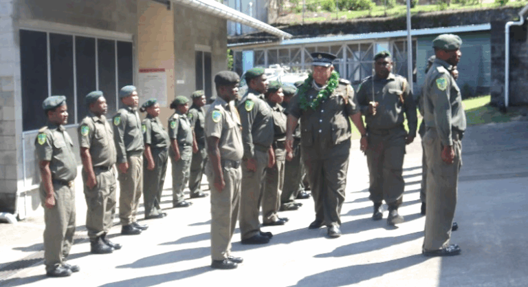 Commissioner Forau Visits Auki Correctional Centre – My SIG Services Portal