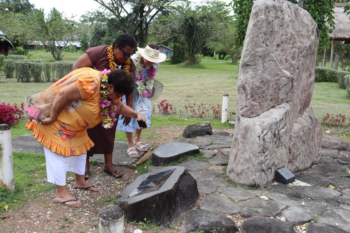 Leaders’ spouses visit Tenaru School and Local Coconut Oil company – My ...