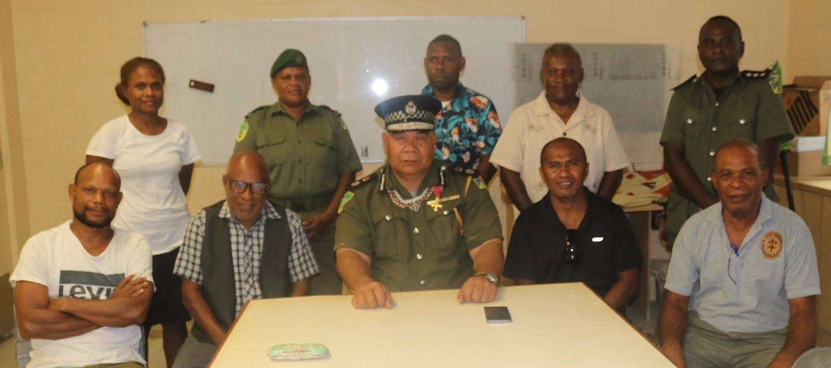 Commissioner Forau Visits Auki Correctional Centre – My SIG Services Portal