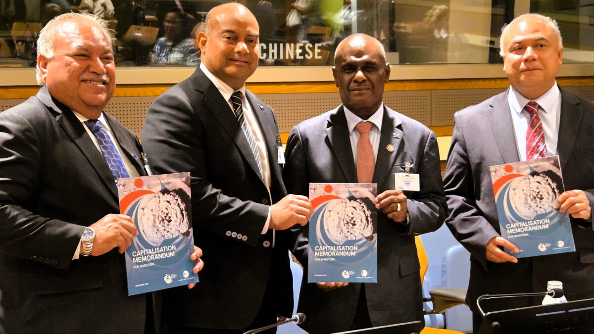 PM Manele Launches Pacific Resilience Facility Capitalisation ...