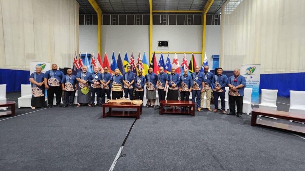 Pacific Leaders Sign Historic Treaty to Establish Pacific Resilience ...