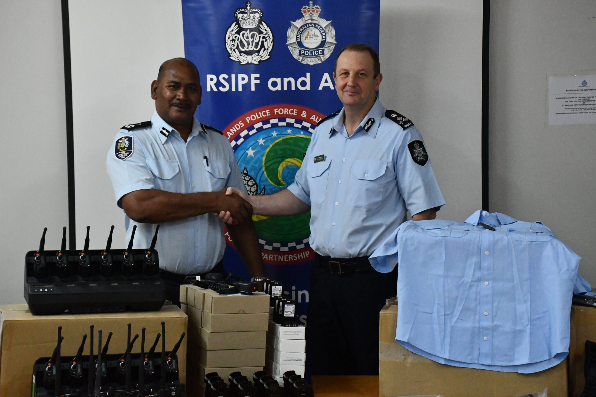On patrol – New uniforms and radios bolsters RSIPF national pride – My ...