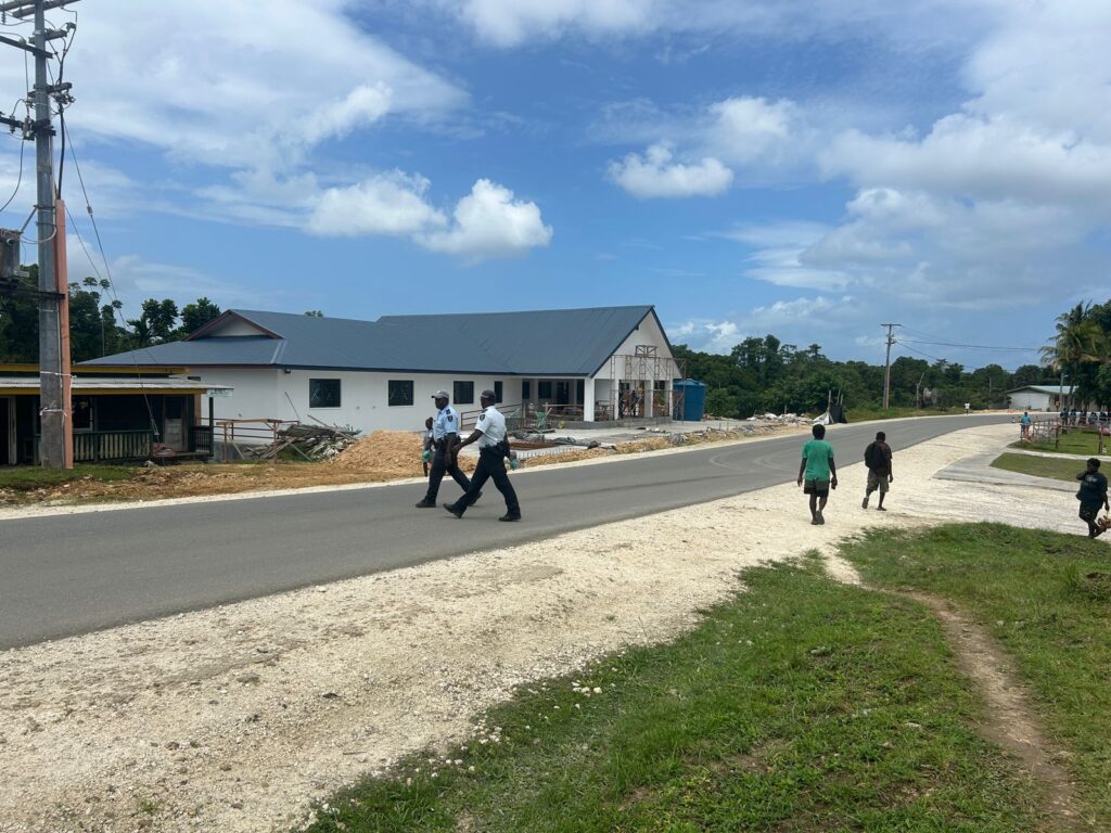 Noro police operation team conducts high-visibility foot beat patrol in ...