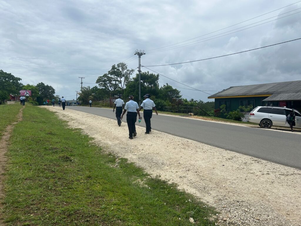 Noro police operation team conducts high-visibility foot beat patrol in ...