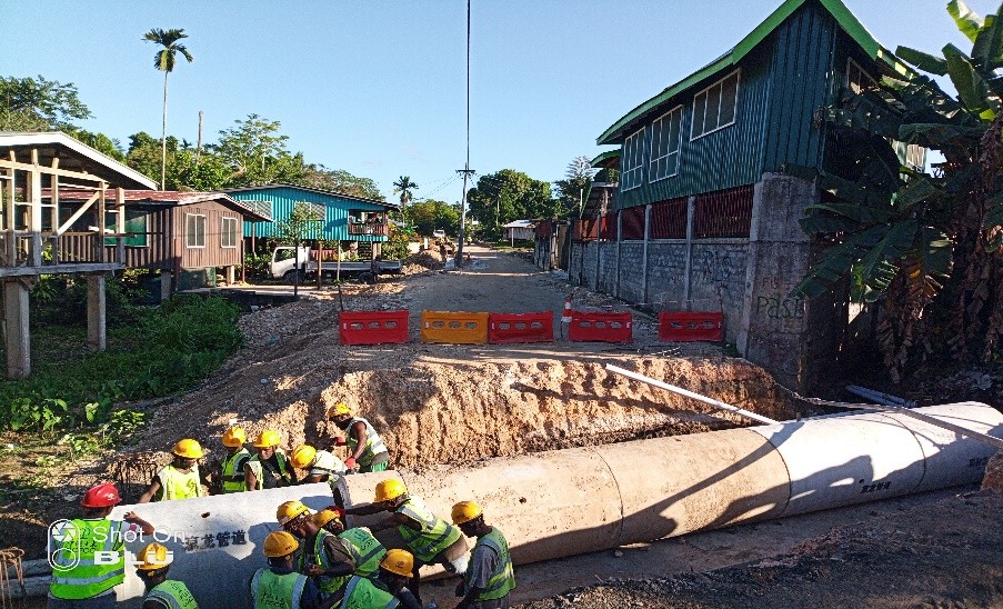 Auki Road Upgrade Advances with Culvert Installations and Drainage ...