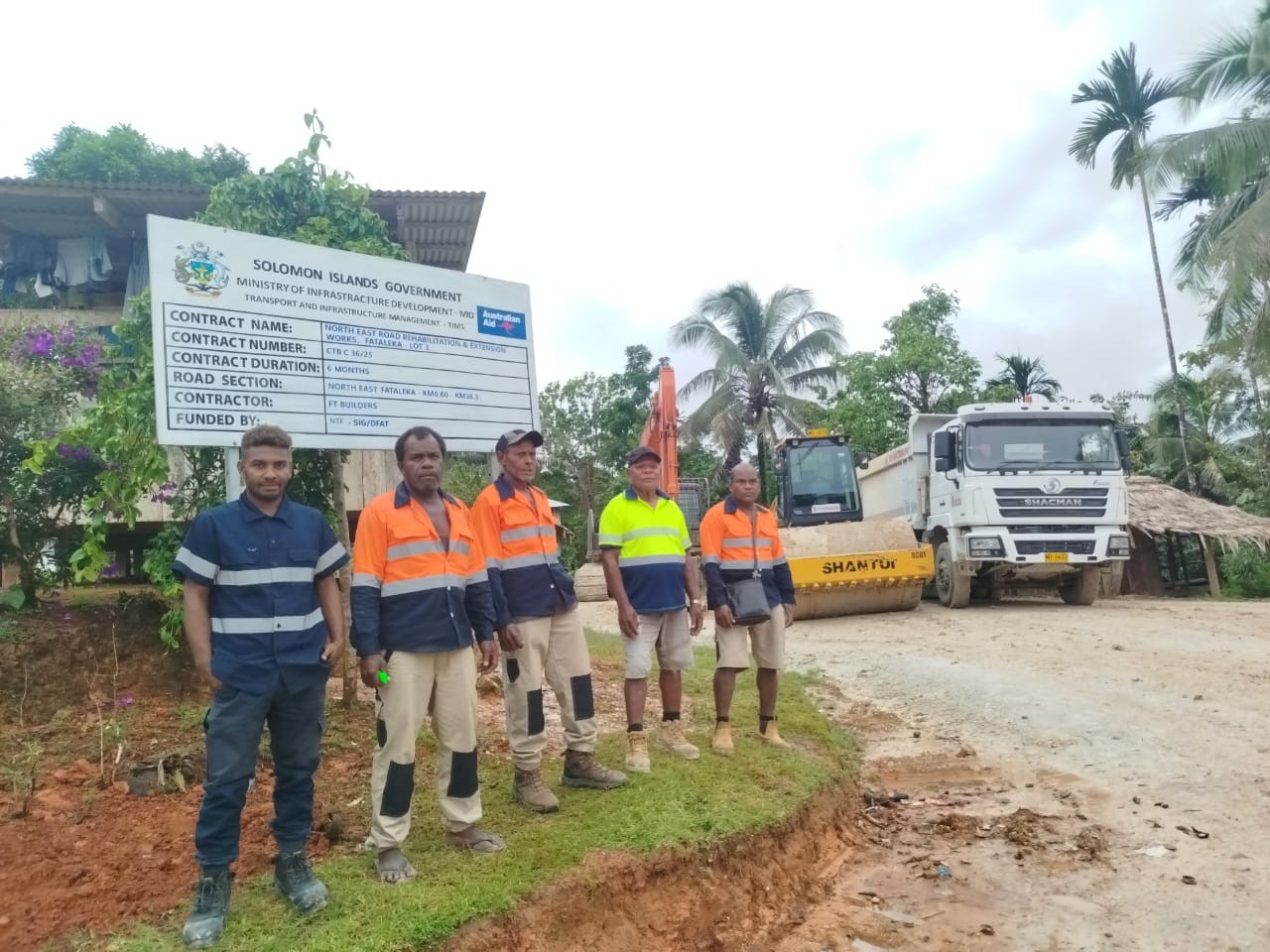 Northeast Road Maintenance Reaches Fa’asileta – My SIG Services Portal