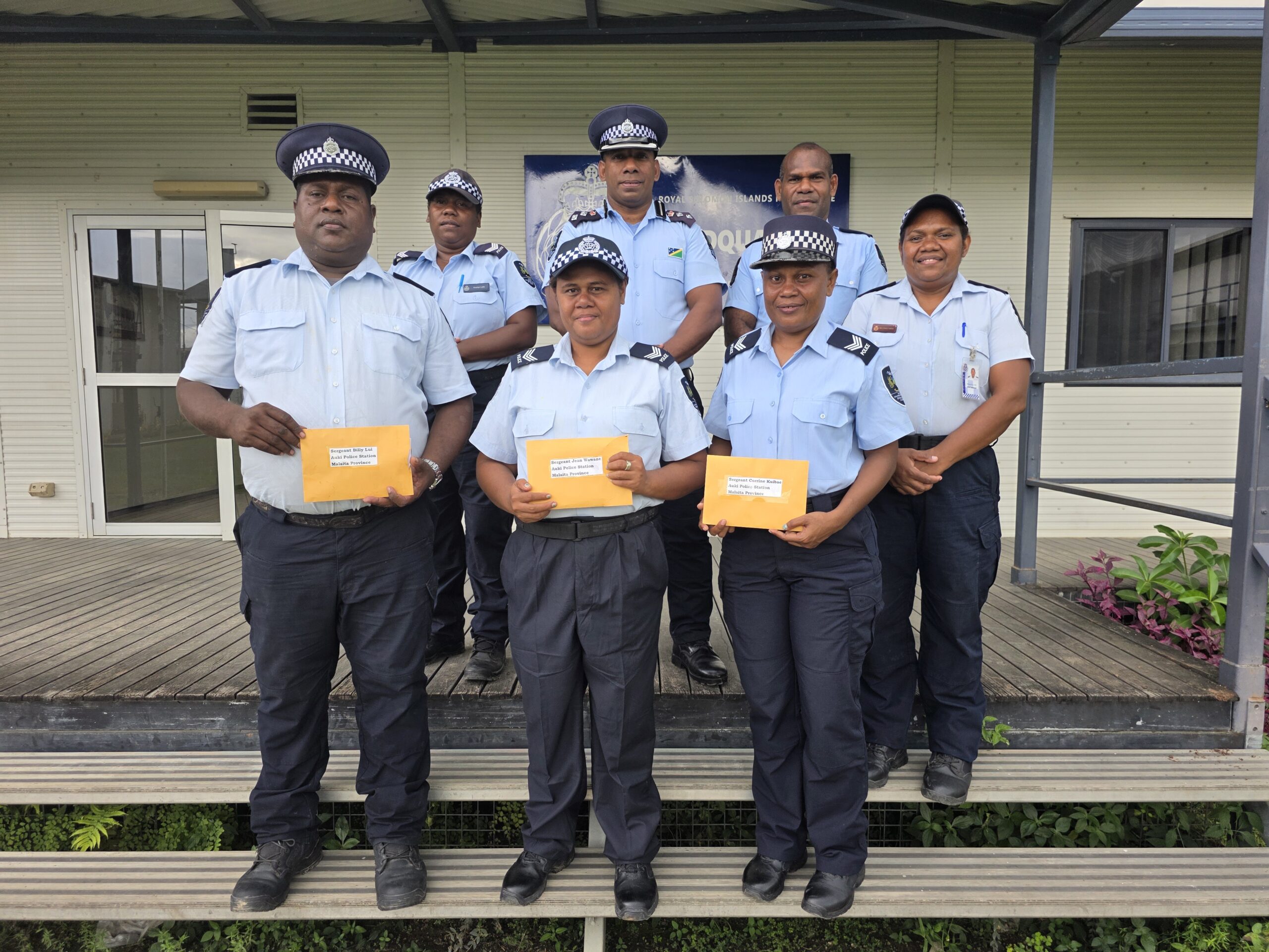 Three PCs promoted to the rank of Sergeant – My SIG Services Portal