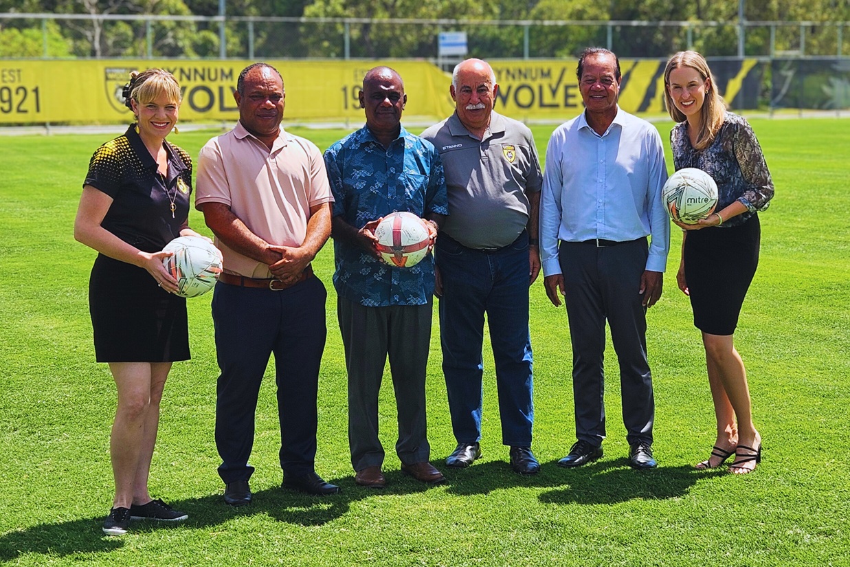 Prime Minister Visits Solomon Kings Training Grounds at Wynnum Wolves ...