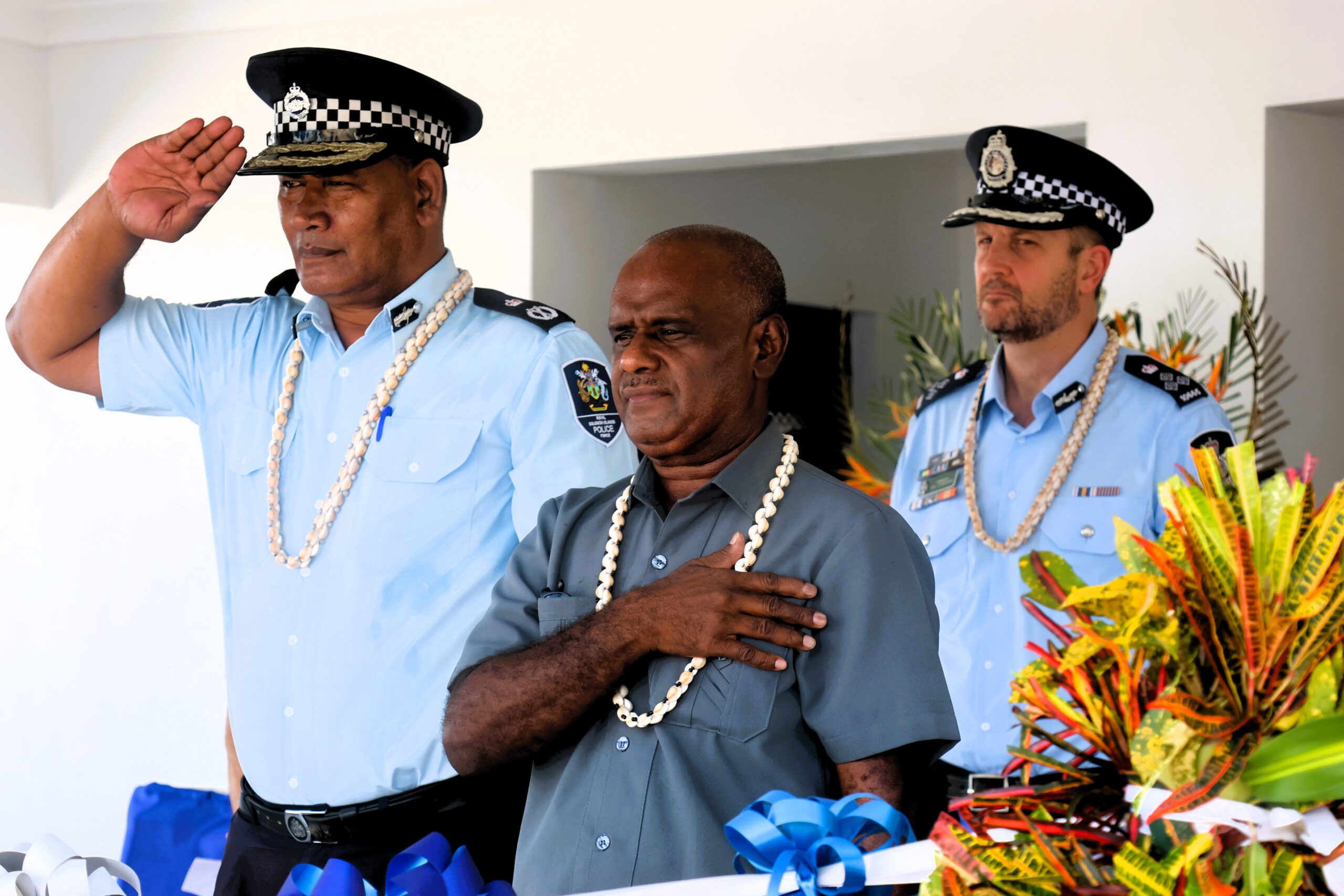 Prime Minister Opens New Noro Police Station – My SIG Services Portal