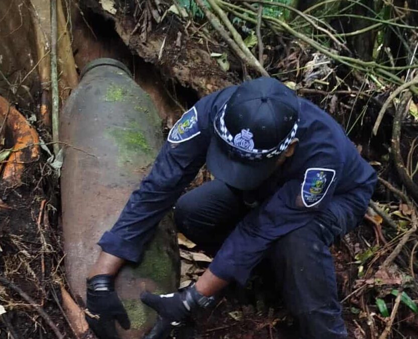 EODD remove a 226kg bomb from new propose Taro township – My SIG ...