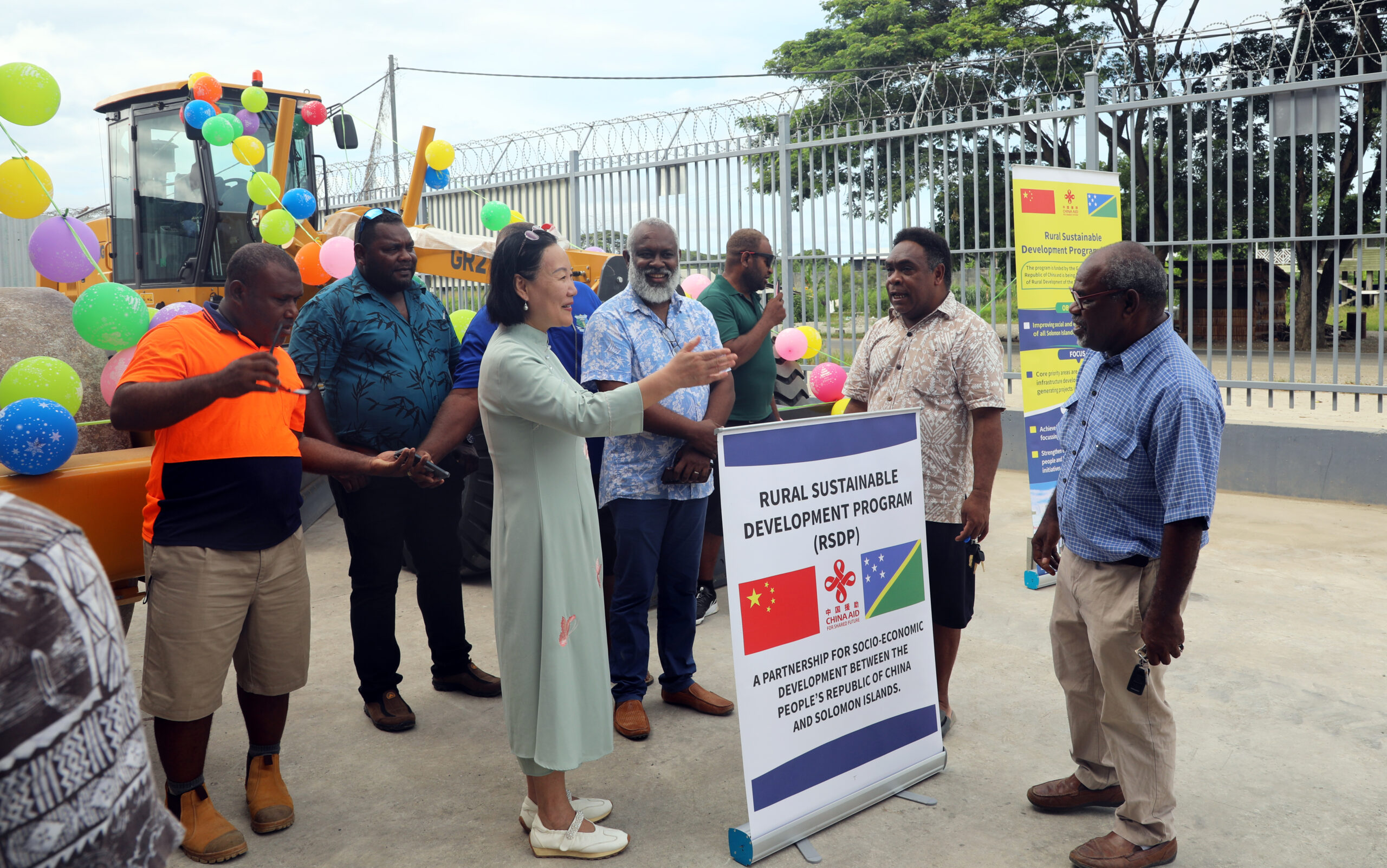 PRC-FUNDED RSDP DELIVERS $1.5 MILLION IN ROAD MACHINES TO SMALL MALAITA ...