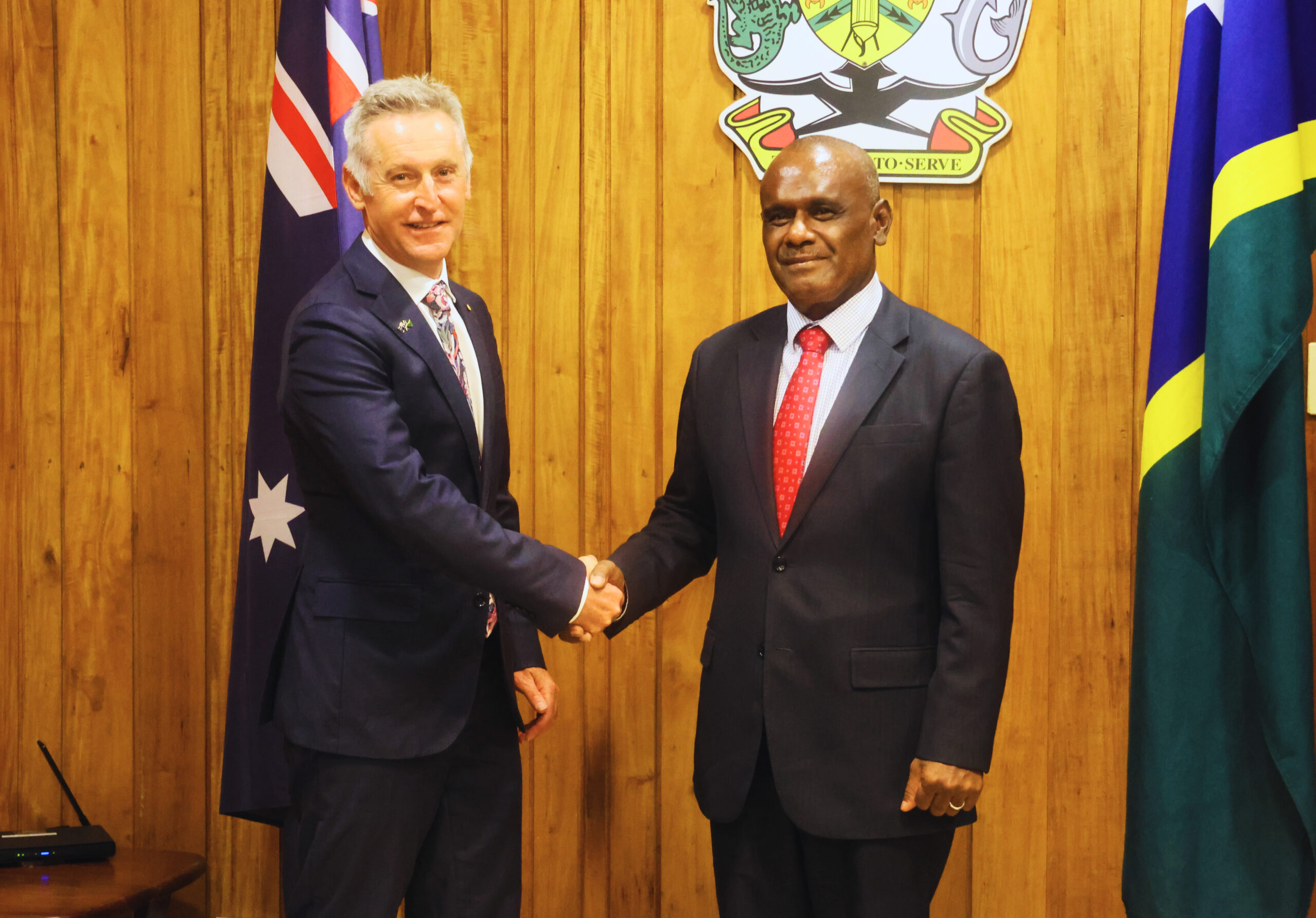 PM MANELE WELCOMES AUSTRALIAN HIGH COMMISSIONER-DESIGNATE – My SIG ...